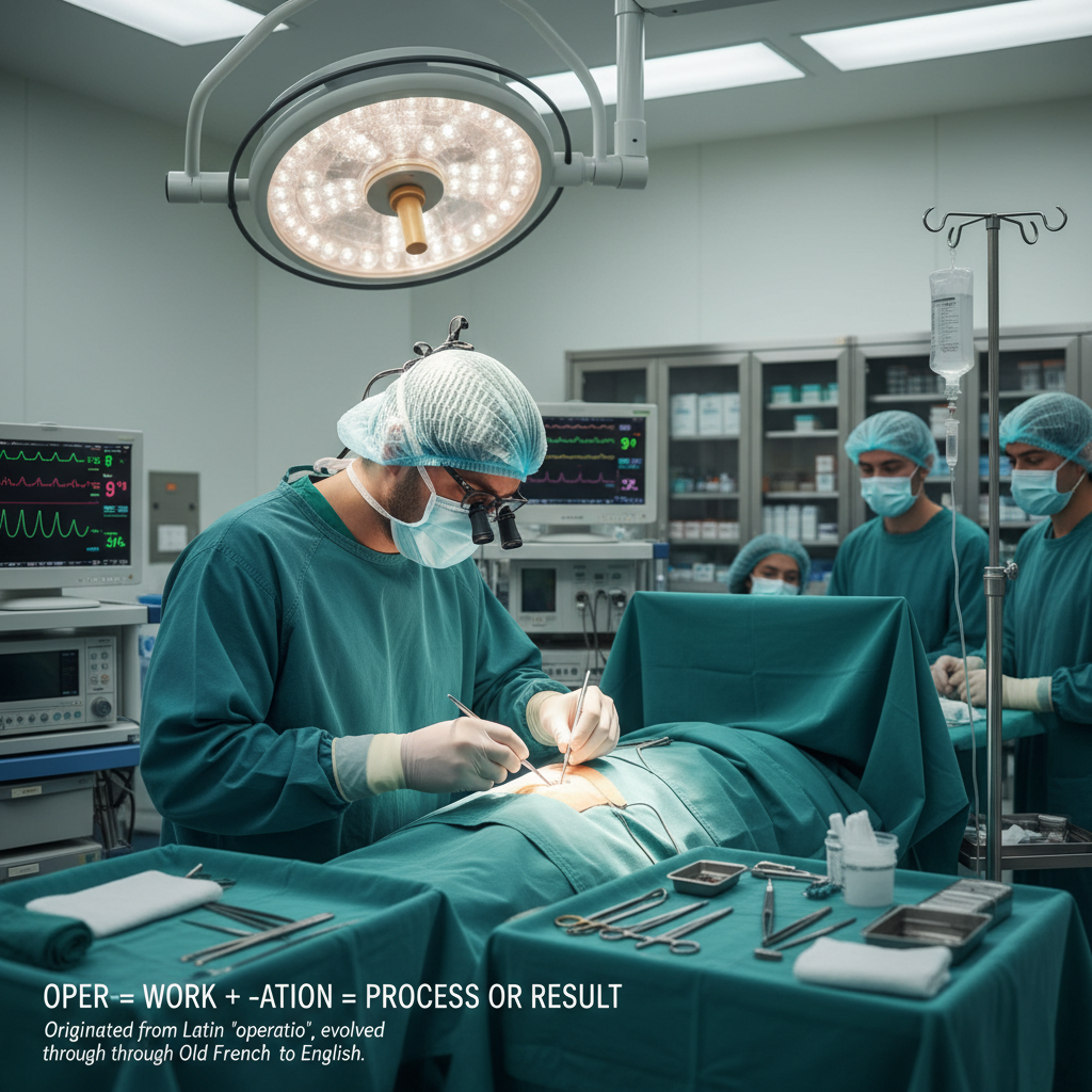operation - understanding operation in English | Learn English ...