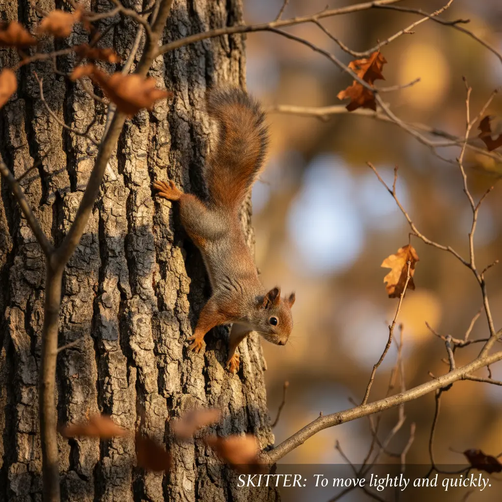 skitter - skitter meaning and usage in English | Learn English ...
