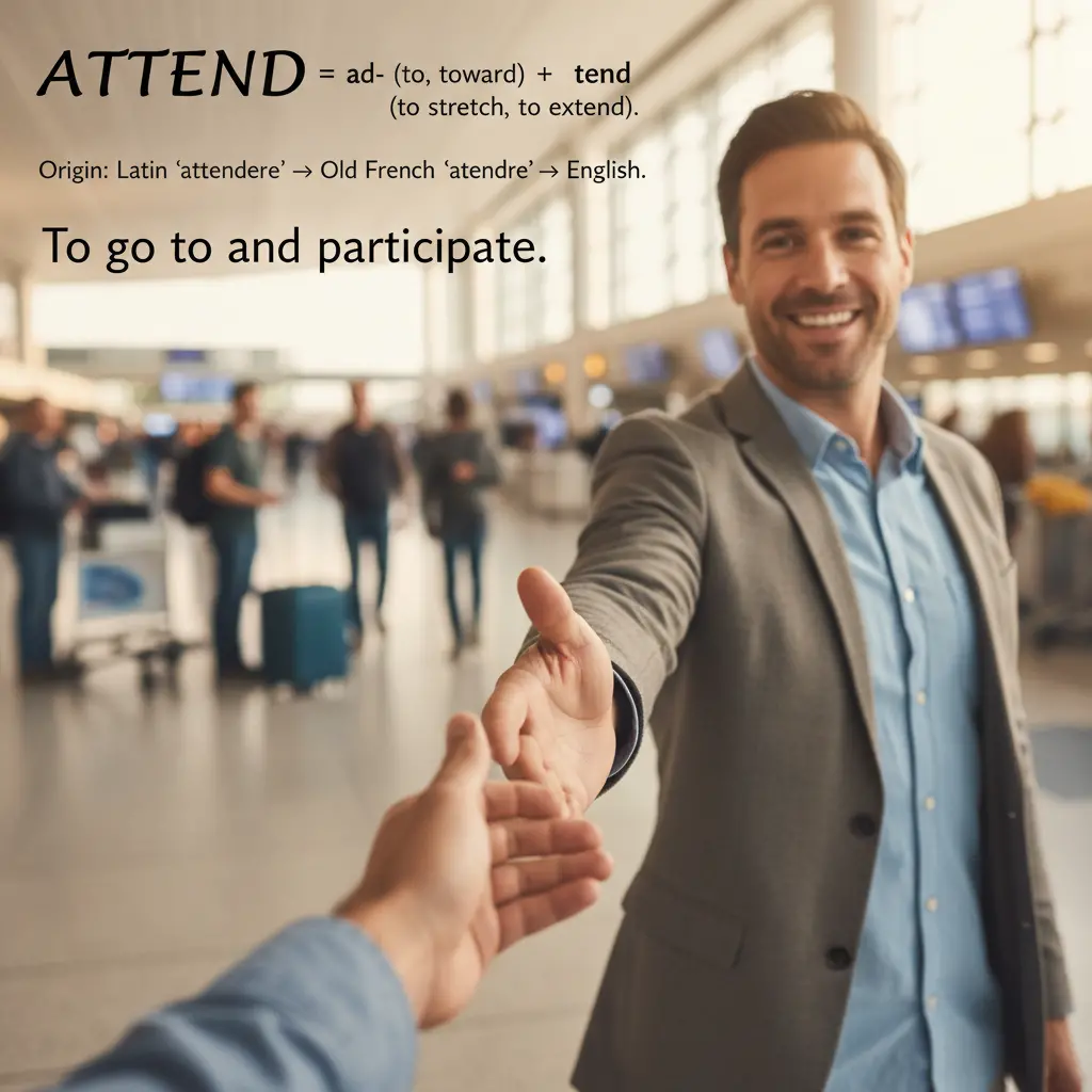 attend - 英語詞彙 | LexiTalk
