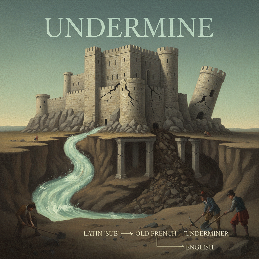 undermine - how to undermine someone's confidence | Learn English ...
