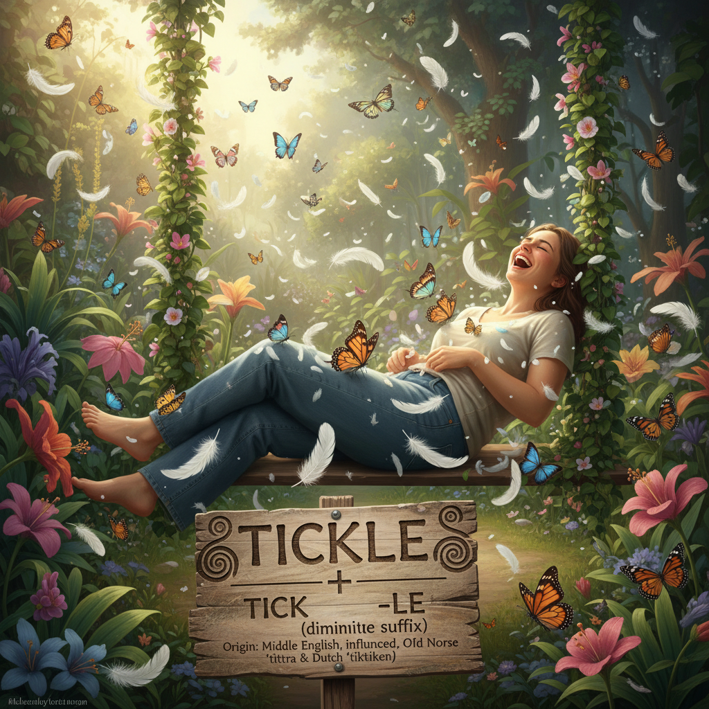 tickle - tickleの意味と使い方 | 英語語彙学習 - LexiTalk AI
