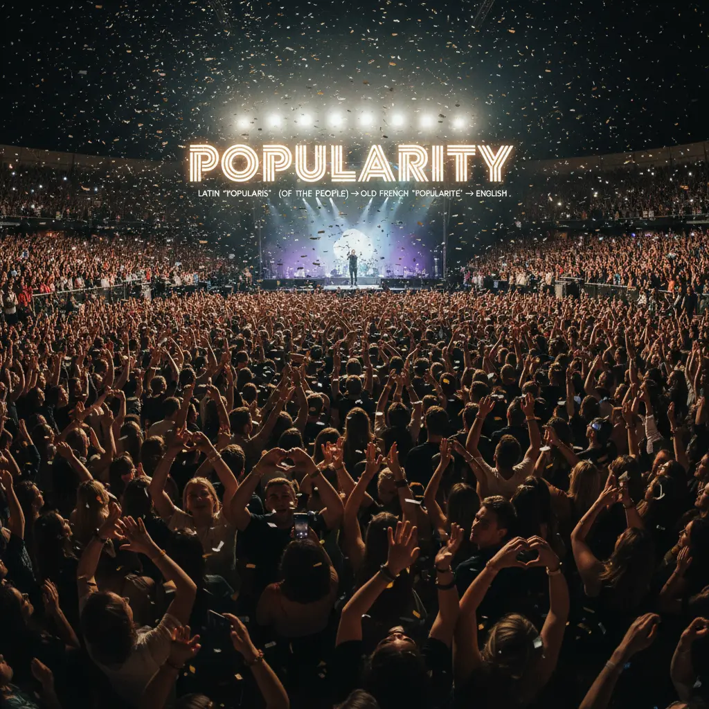 popularity - Learn English Vocabulary | LexiTalk