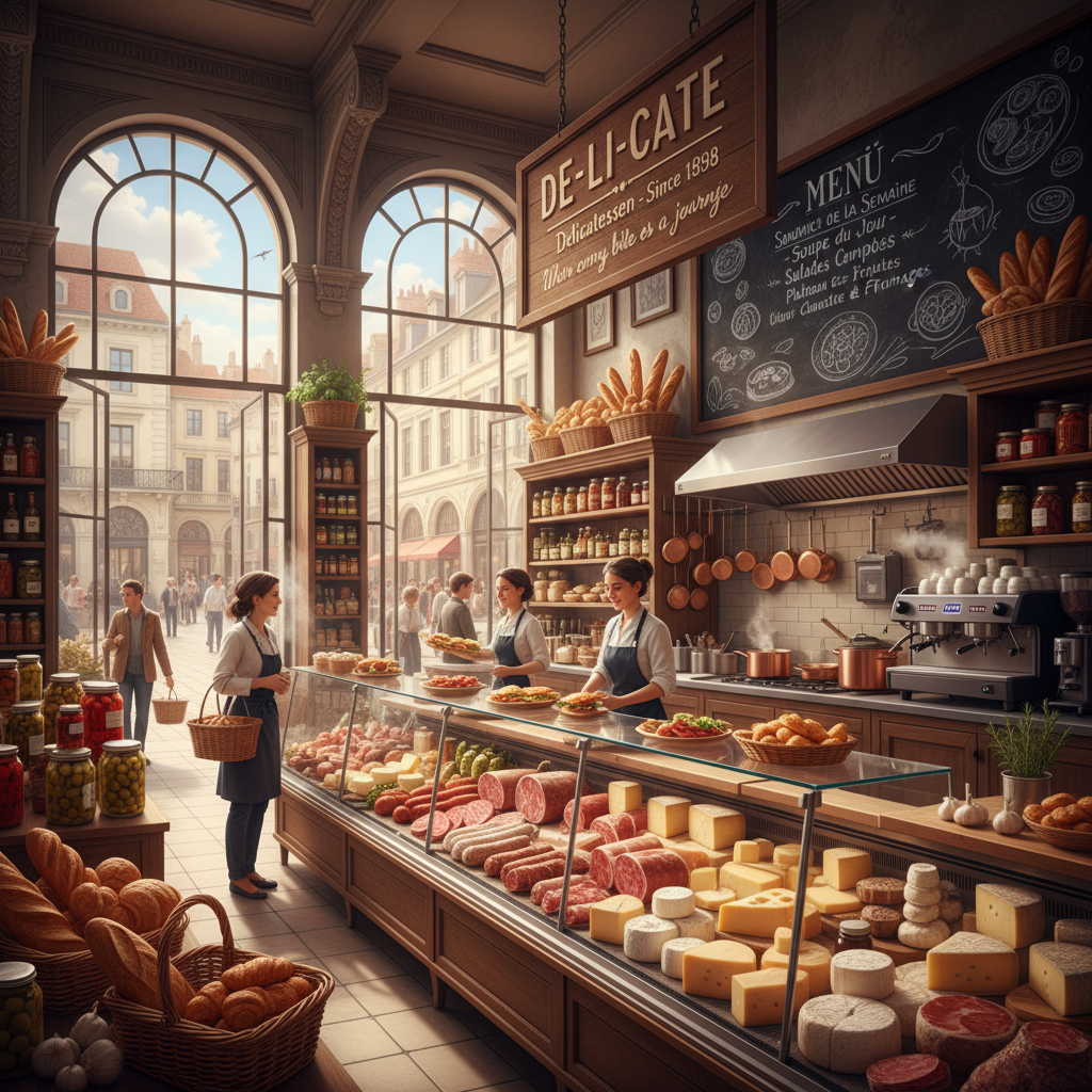 deli - deli meaning and usage in English | Learn English Vocabulary ...