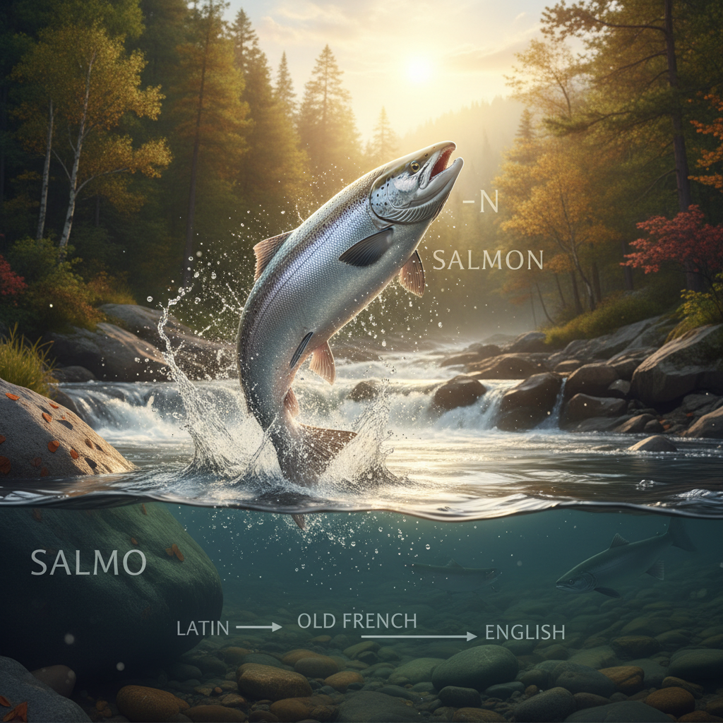 salmon - salmonの正しい発音方法 | 英語語彙学習 - LexiTalk AI