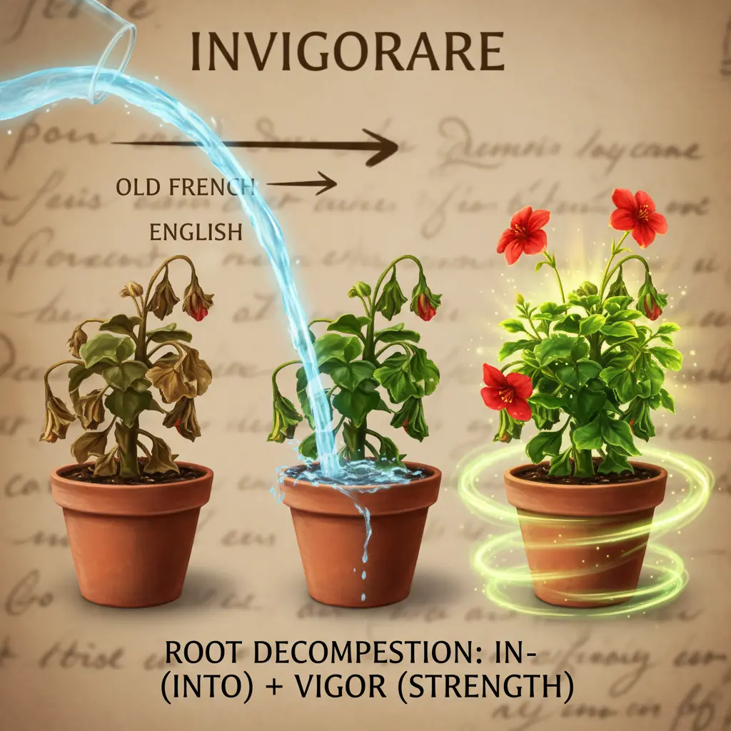 invigorate - 英語語彙学習 | LexiTalk